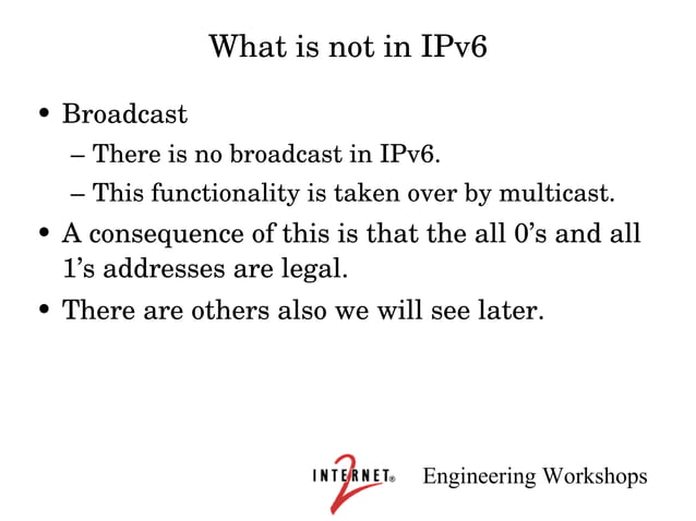 01 Ipv6 Addressing | PPT