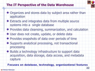Datawarehousing and Business Intelligence | PPT