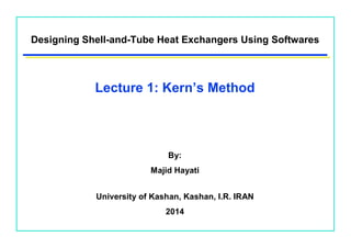 01 kern's method. | PDF