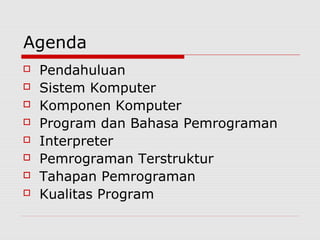 01 komponen dasar komputer (1) | PPT