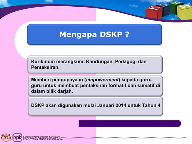 01 kssr-pj-tahun4 - kursus orientasi dskp | PPT