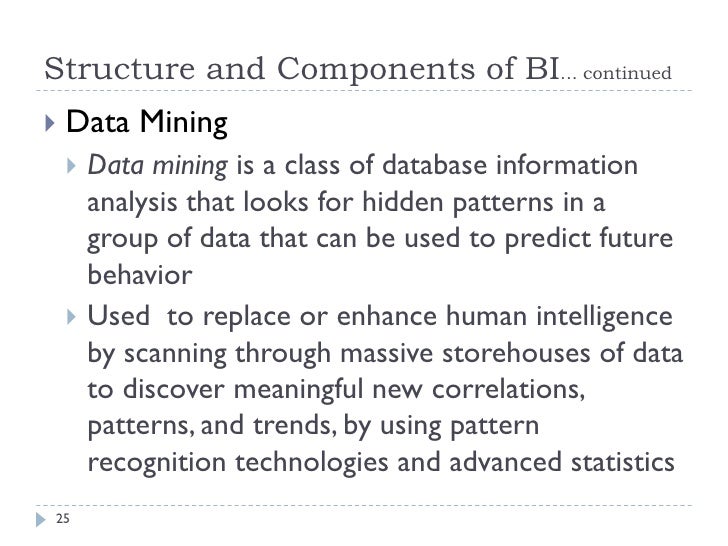 01. Introduction to Data Mining and BI