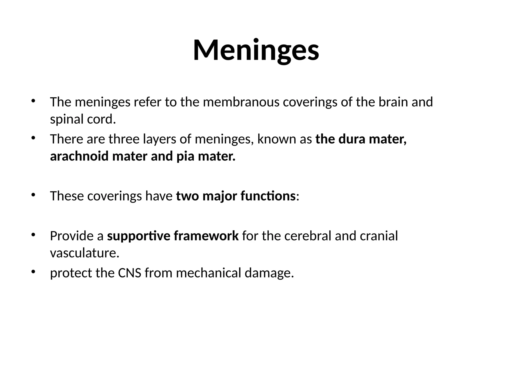 01-Lecture .NeuroAnatomy of Meninges of brain and spinal cord | PPT