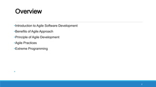 01- Lecture -Introduction to IT Agile Development. | PPT