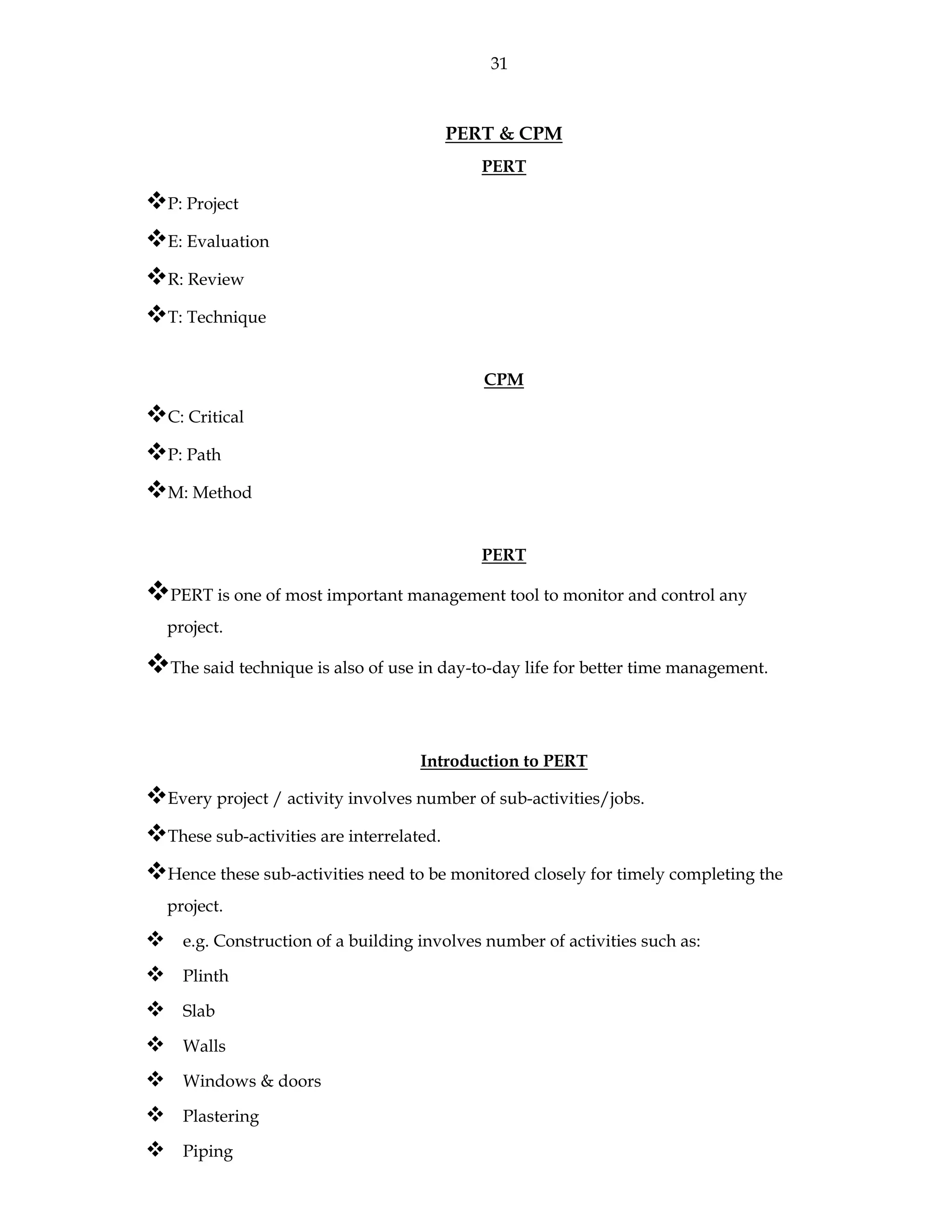 01 management handouts | PDF