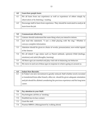 01 management handouts | PDF