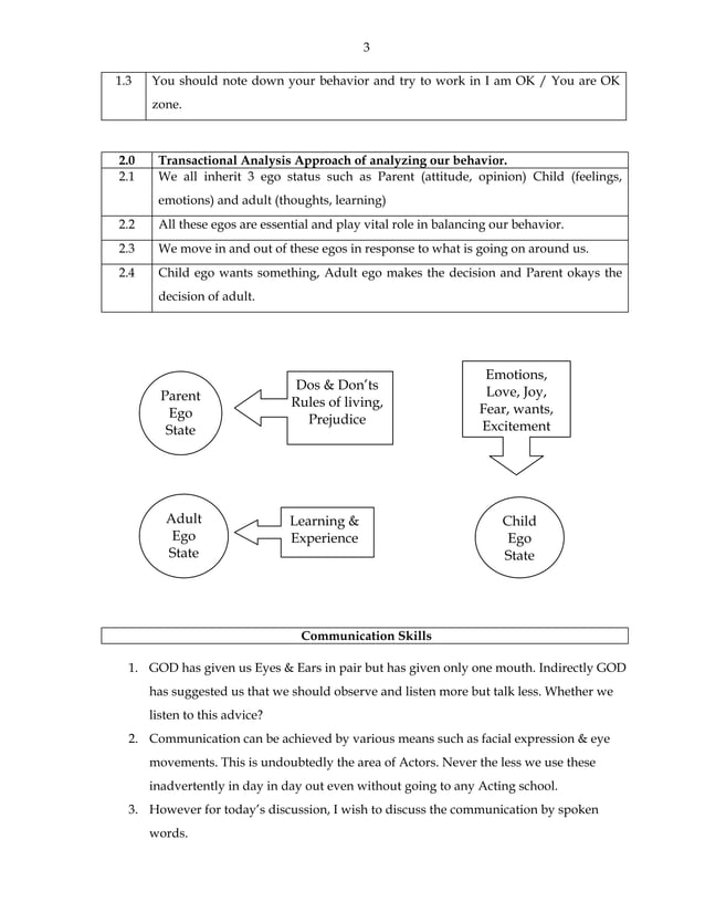 01 management handouts | PDF