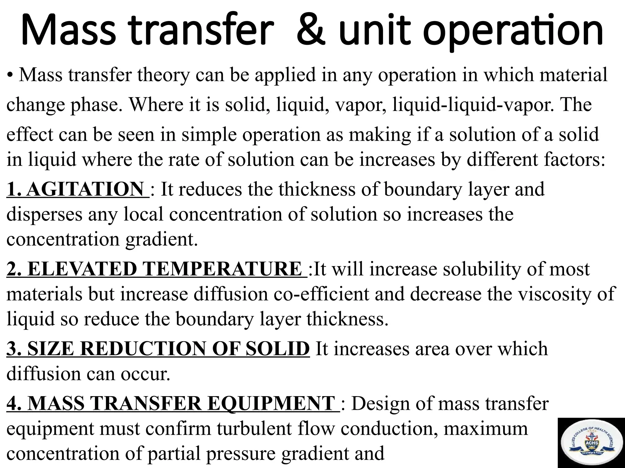 01-Mass Transfer in pharmaceutical.ppptx | PPTX