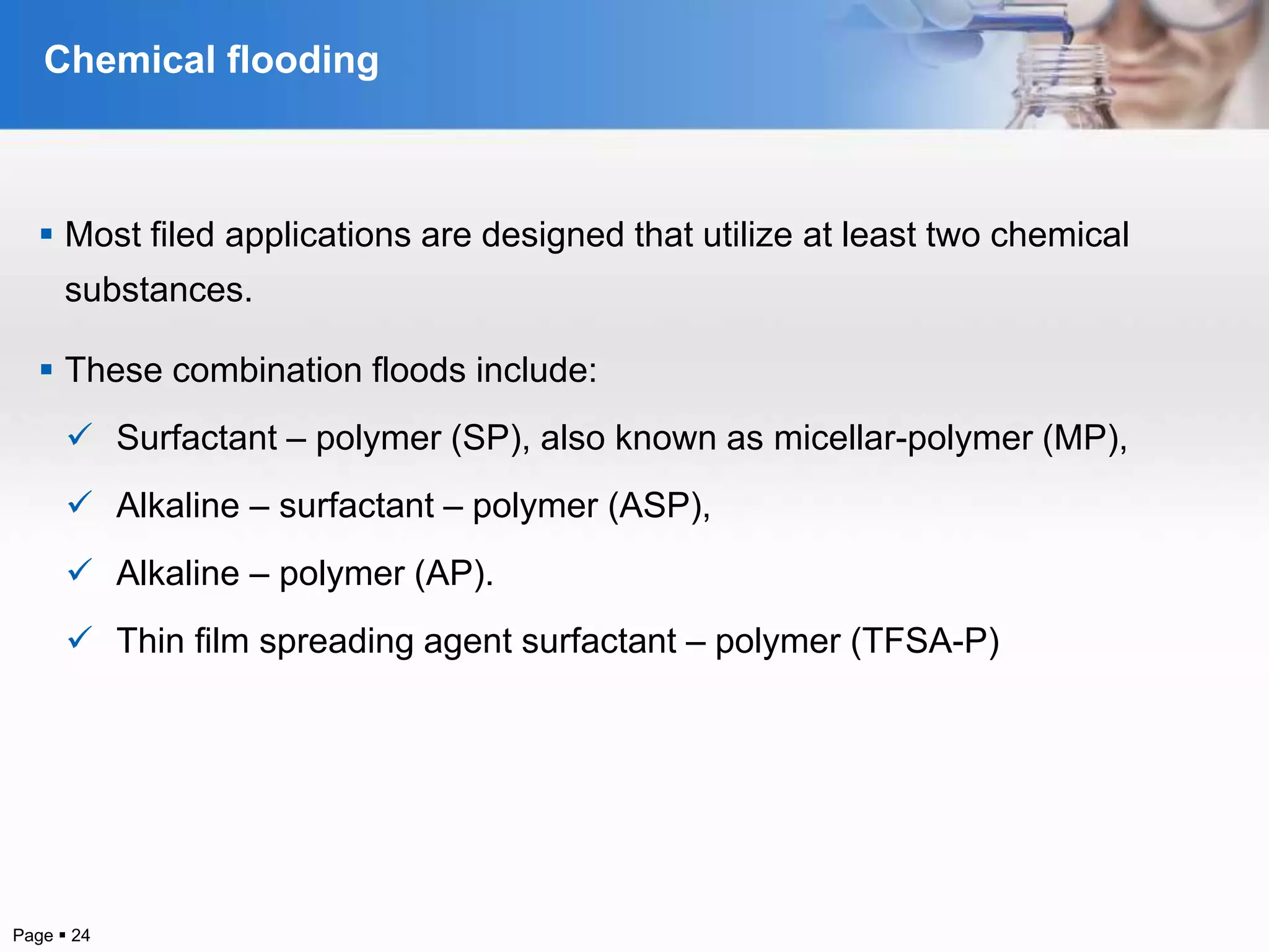 01 chemical flooding - concepts | PPTX