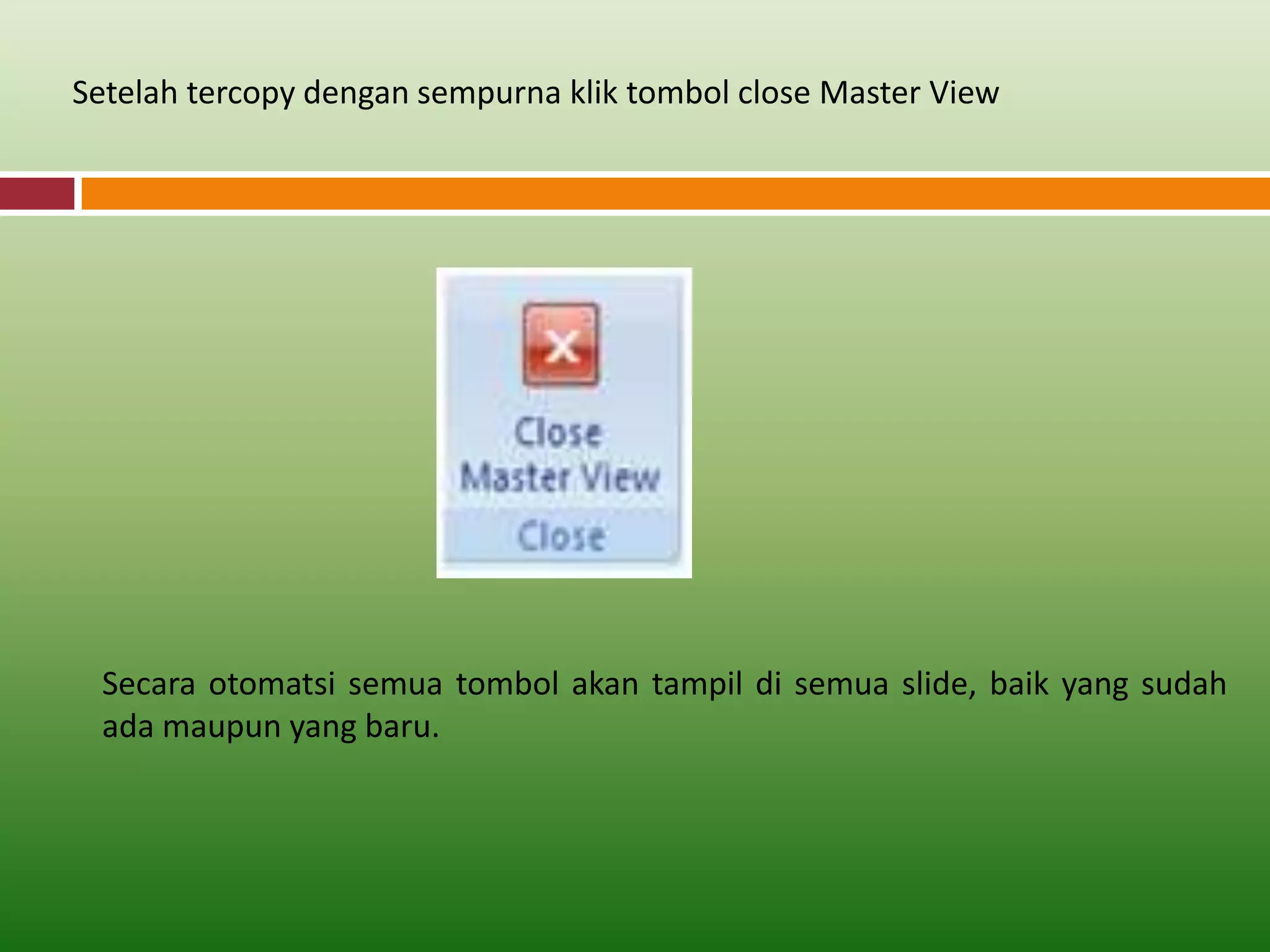 01. membuat tombol menu hyperlink di power point 2007 | PPTX