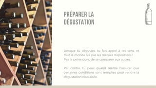 Préparer la dégustation | PPT