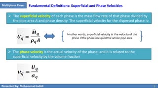 01 multiphase flows- fundamental definitions | PDF