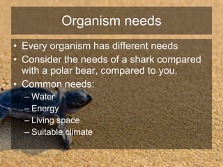 01.needs of living organisms earth | PPT