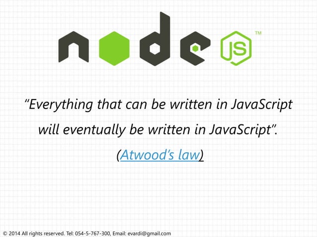 Node js overview | PPTX Node js overview | PPTX