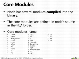Node js overview | PPTX
