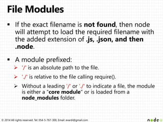 Node js overview | PPTX