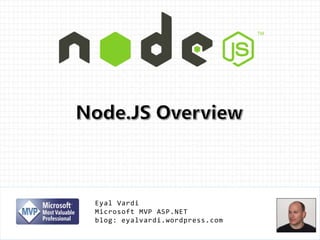 Node js overview | PPT