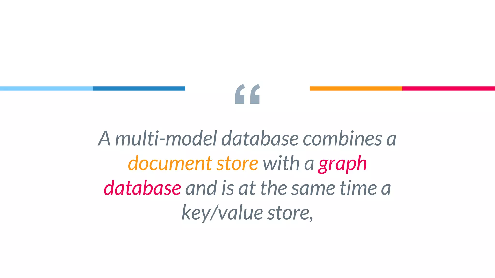 01 nosql and multi model database | PPT