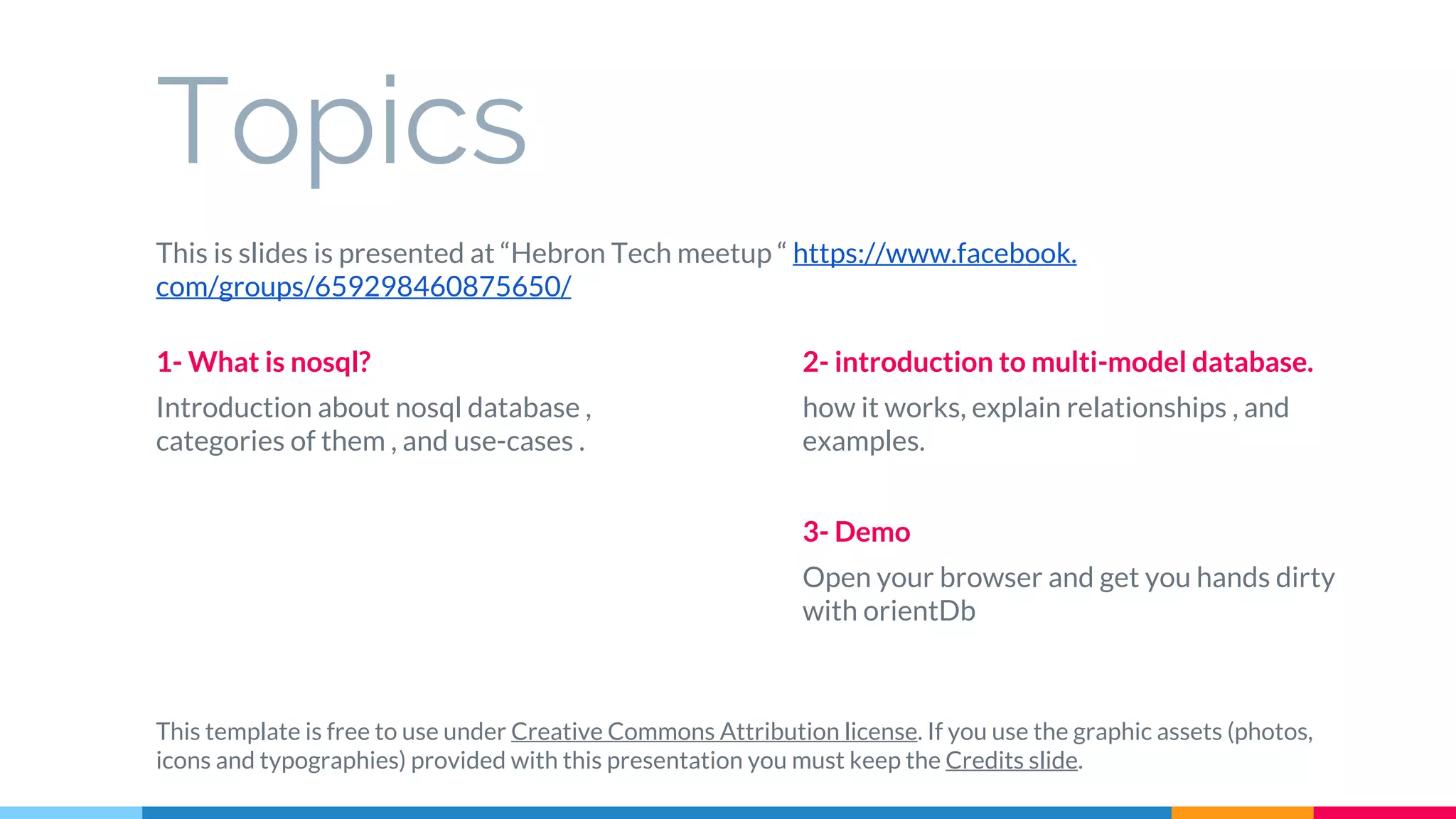 01 nosql and multi model database | PPT
