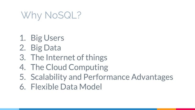 01 nosql and multi model database | PPT