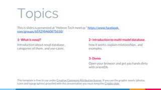 01 nosql and multi model database | PPT