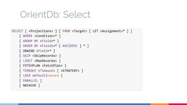 01 nosql and multi model database | PPT