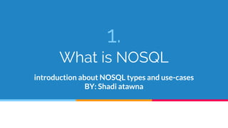 01 nosql and multi model database | PPT