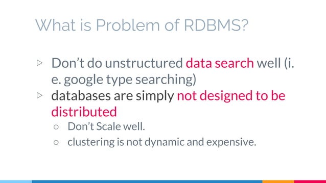 01 nosql and multi model database | PPT
