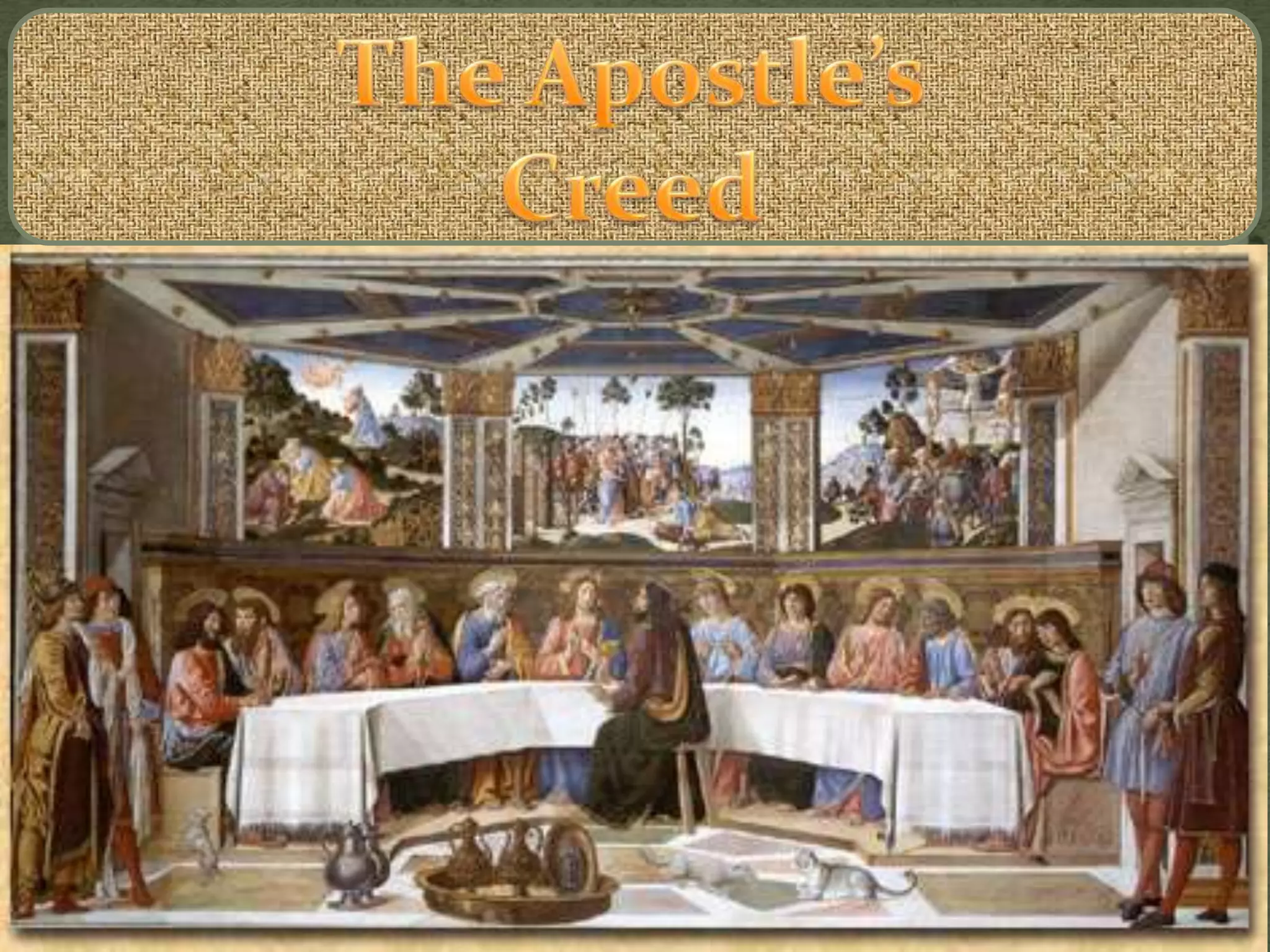 01 nov 2012 apostle's creed | PPT