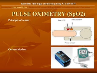 REAL TIME VITAL SIGN MONITORING USING NI LABVIEW | PPT