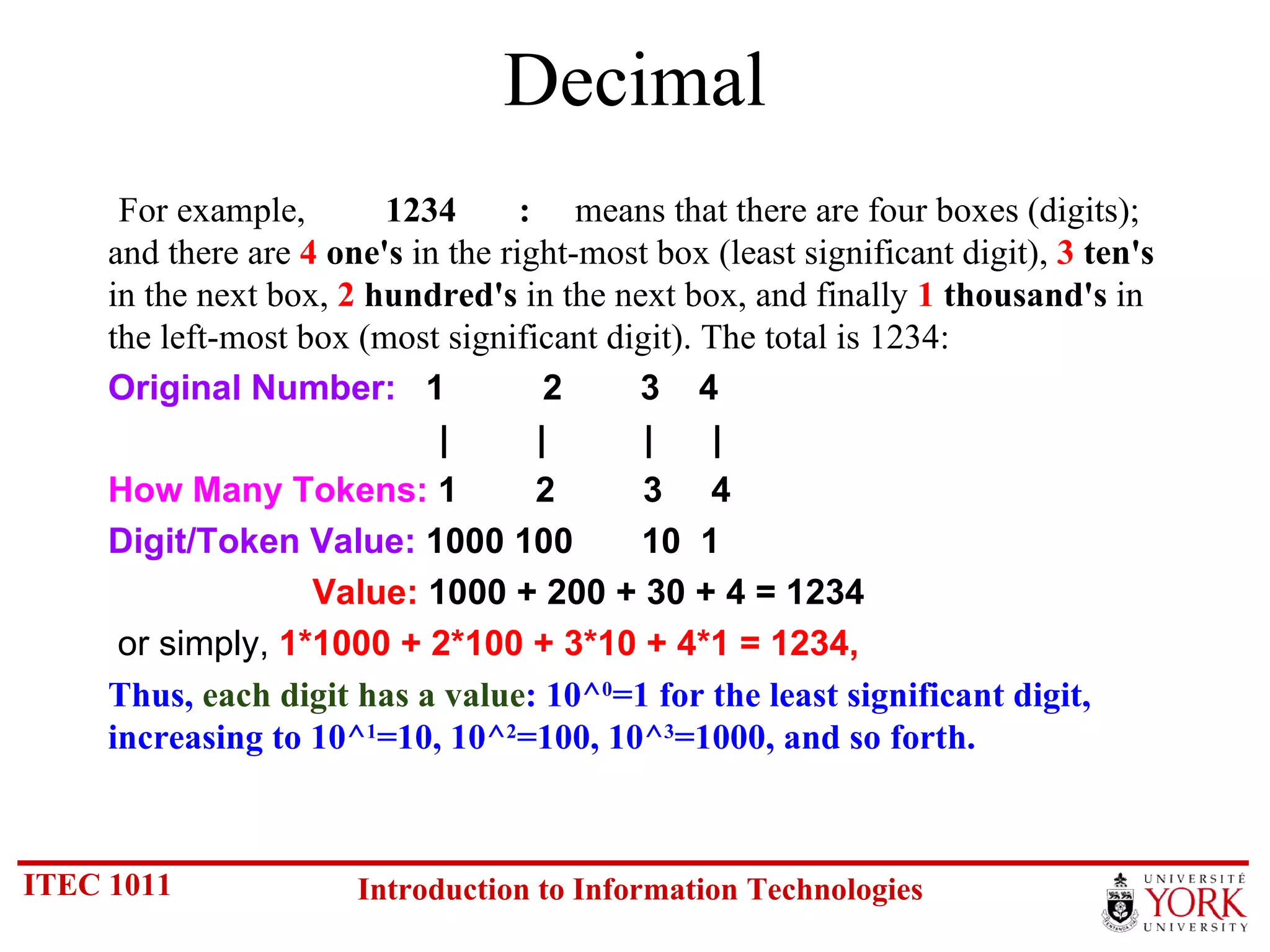 01.number systems | PPT