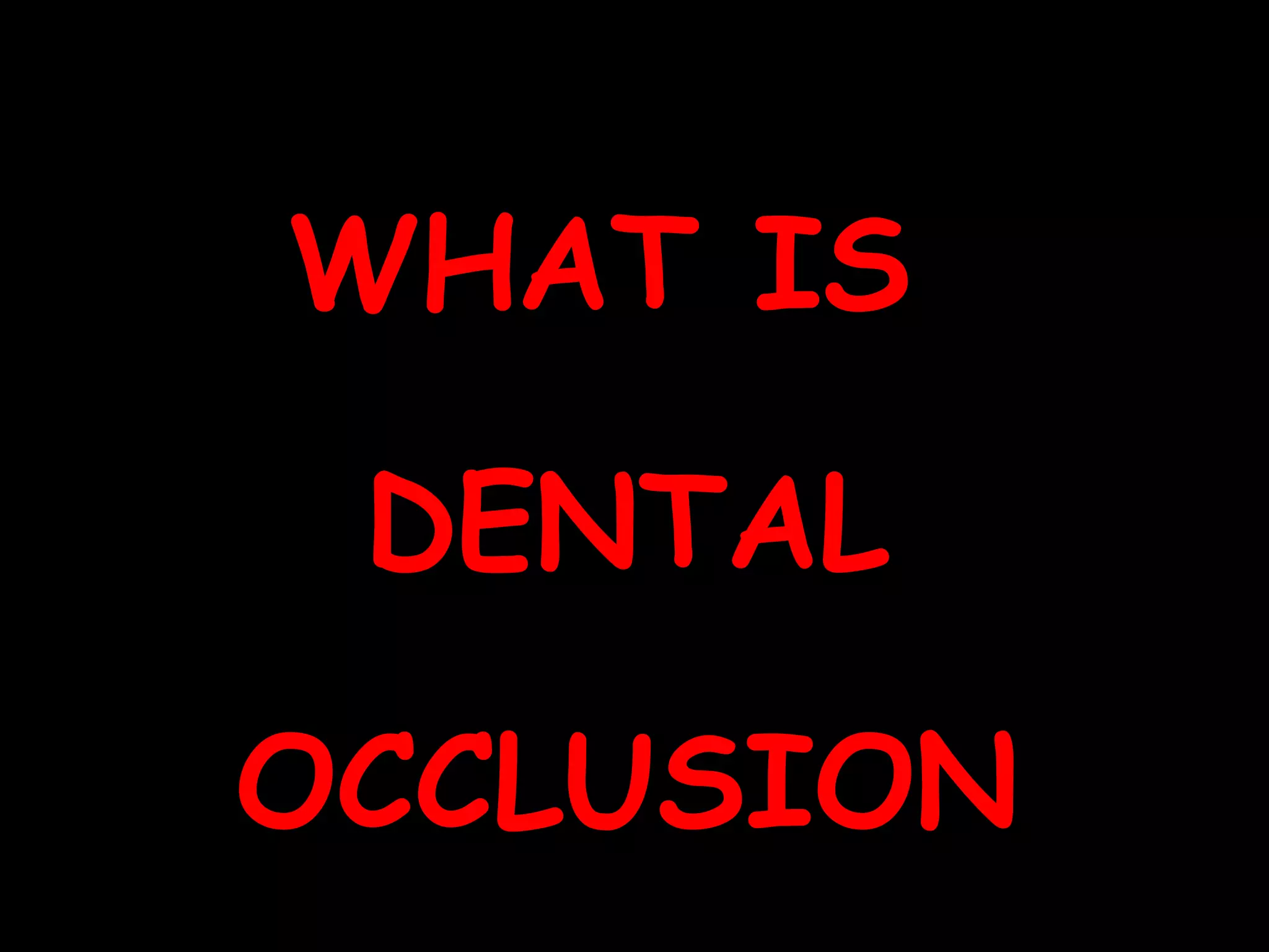 01 occlusion in prosthodontics introduction - stomatognathic system ...