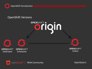 OpenShift In a Nutshell - Episode 01 - Introduction | PPT
