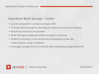 Mastering OpenStack - Episode 01 - Simple Architectures | PPT