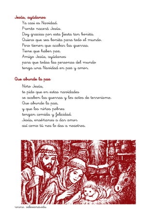 01. oraciones navidad pequeños | PDF