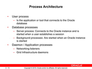01-Oracle 19c-Architecture Overview Oracle | PDF