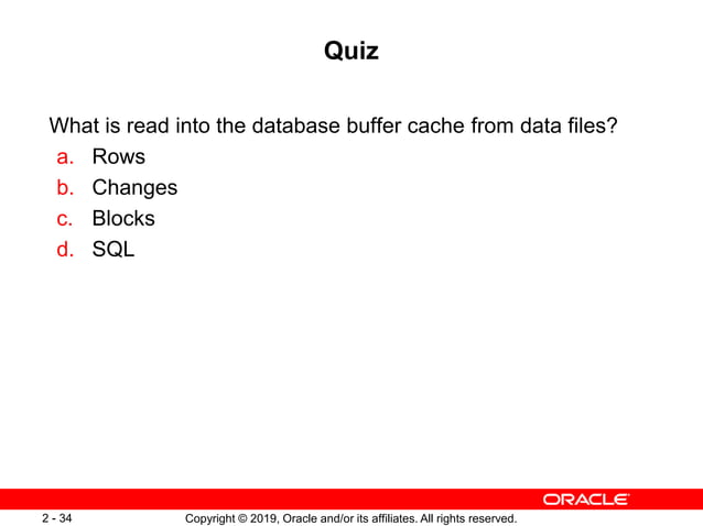 01-Oracle 19c-Architecture Overview Oracle | PPT