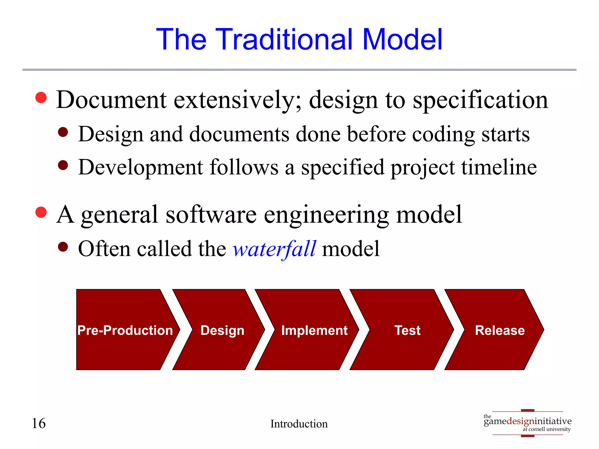 Overview of Computer Game Development | PPT
