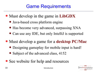 Overview of Computer Game Development | PPT
