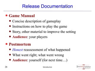Overview of Computer Game Development | PPT