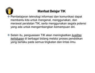 01 pengantar-tik | PPT