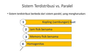 materi pengantar sistem terdistribusi untuk jurusan teknik informatika ...