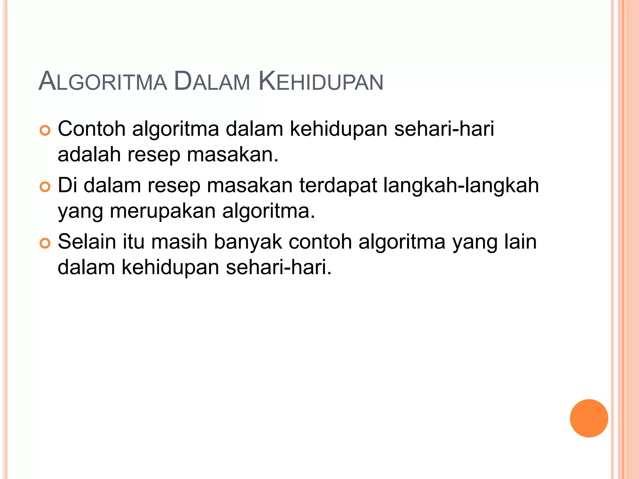 01 pengenalan algoritma | PPT