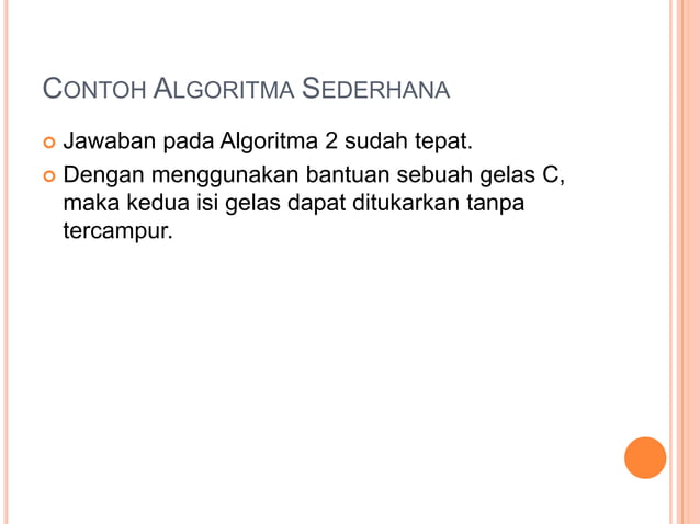 01 pengenalan algoritma | PPT