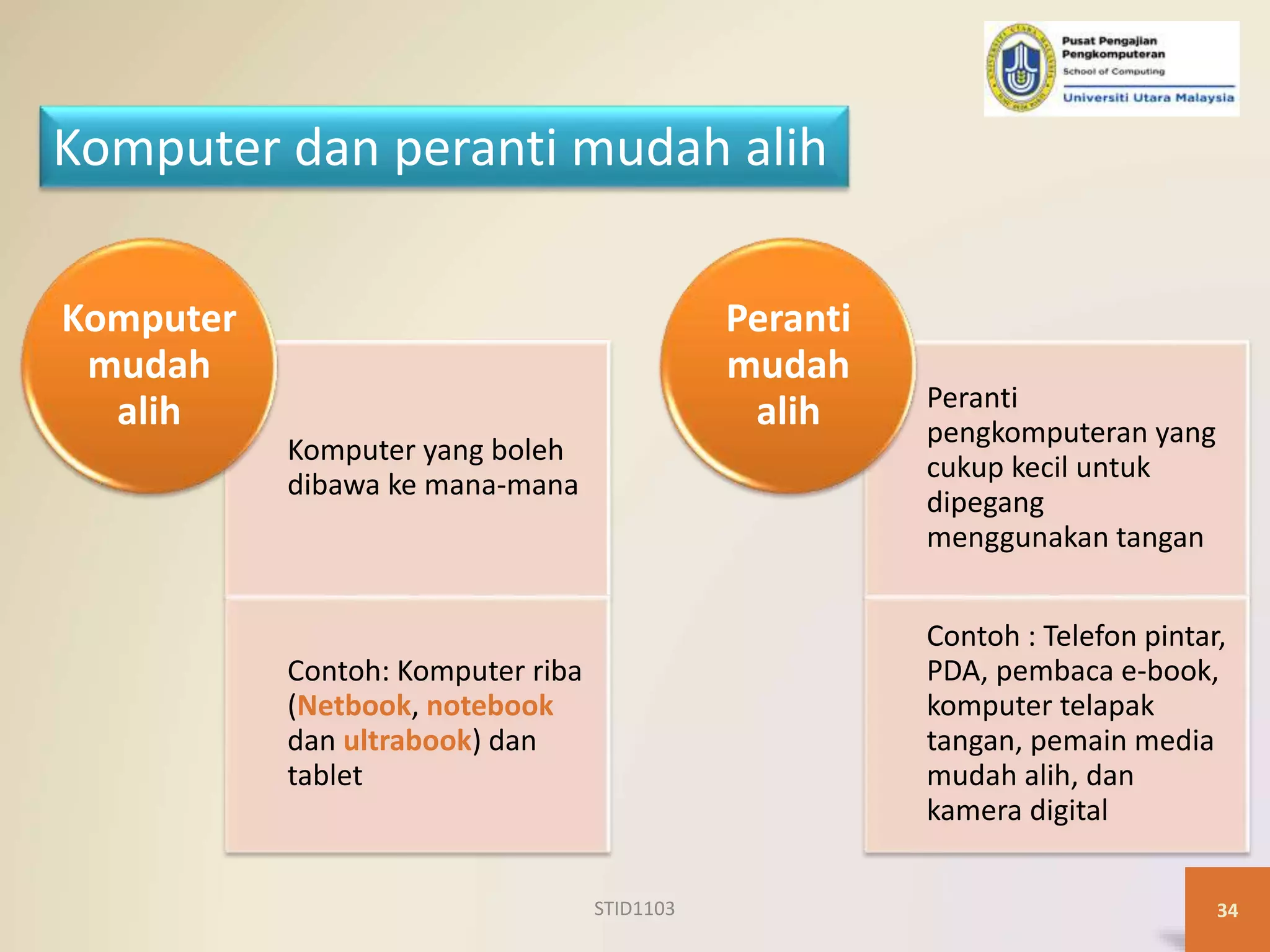 BAB 1 Pengenalan teknologi maklumat | PPTX