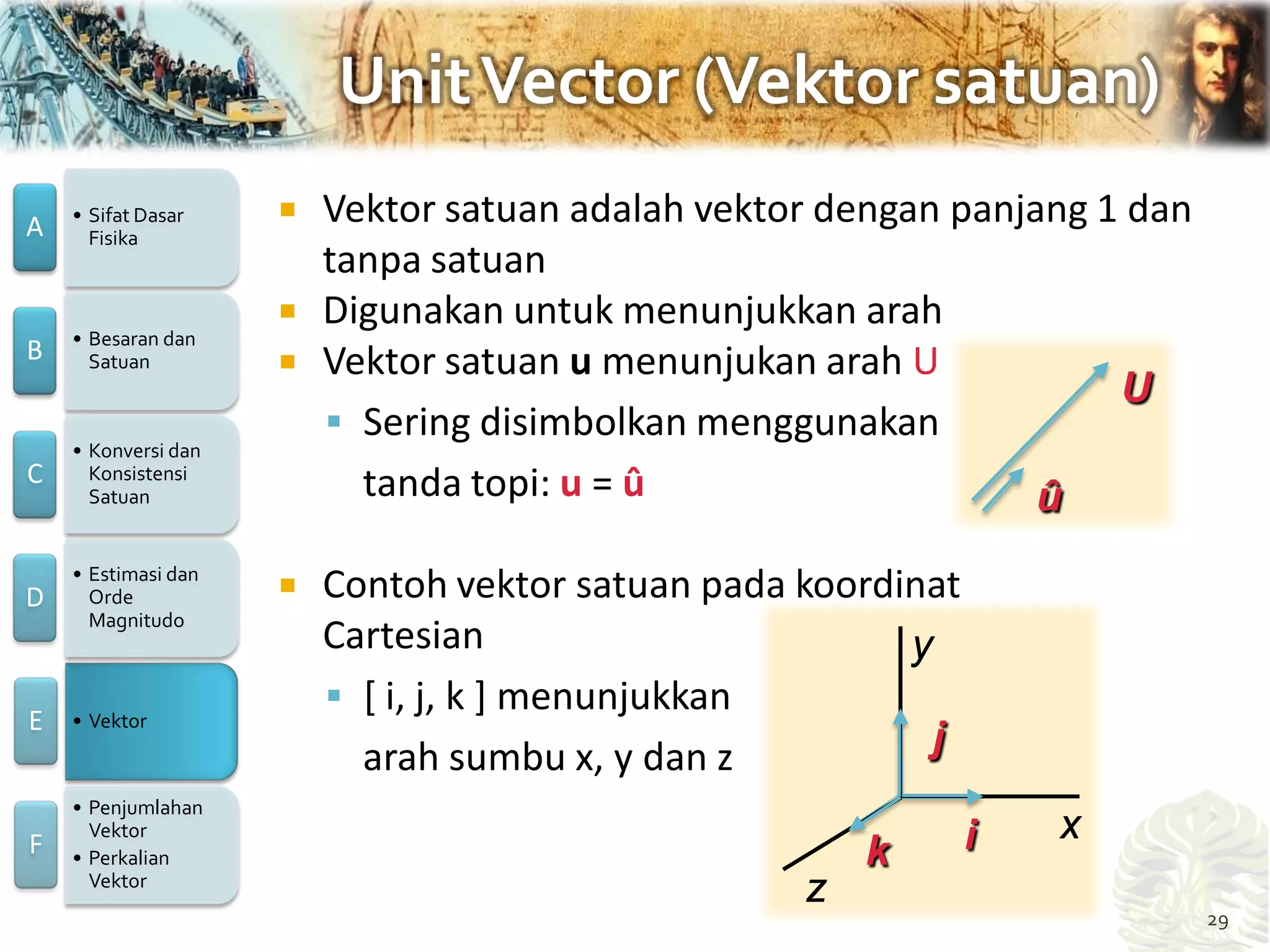 01 pengukuran, satuan, besaran dan vektor (utk ppt) | PDF