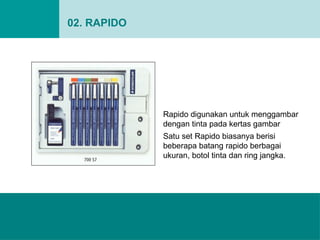 01-peralatan-gambar-new menggambar teknik mesin | PPTX