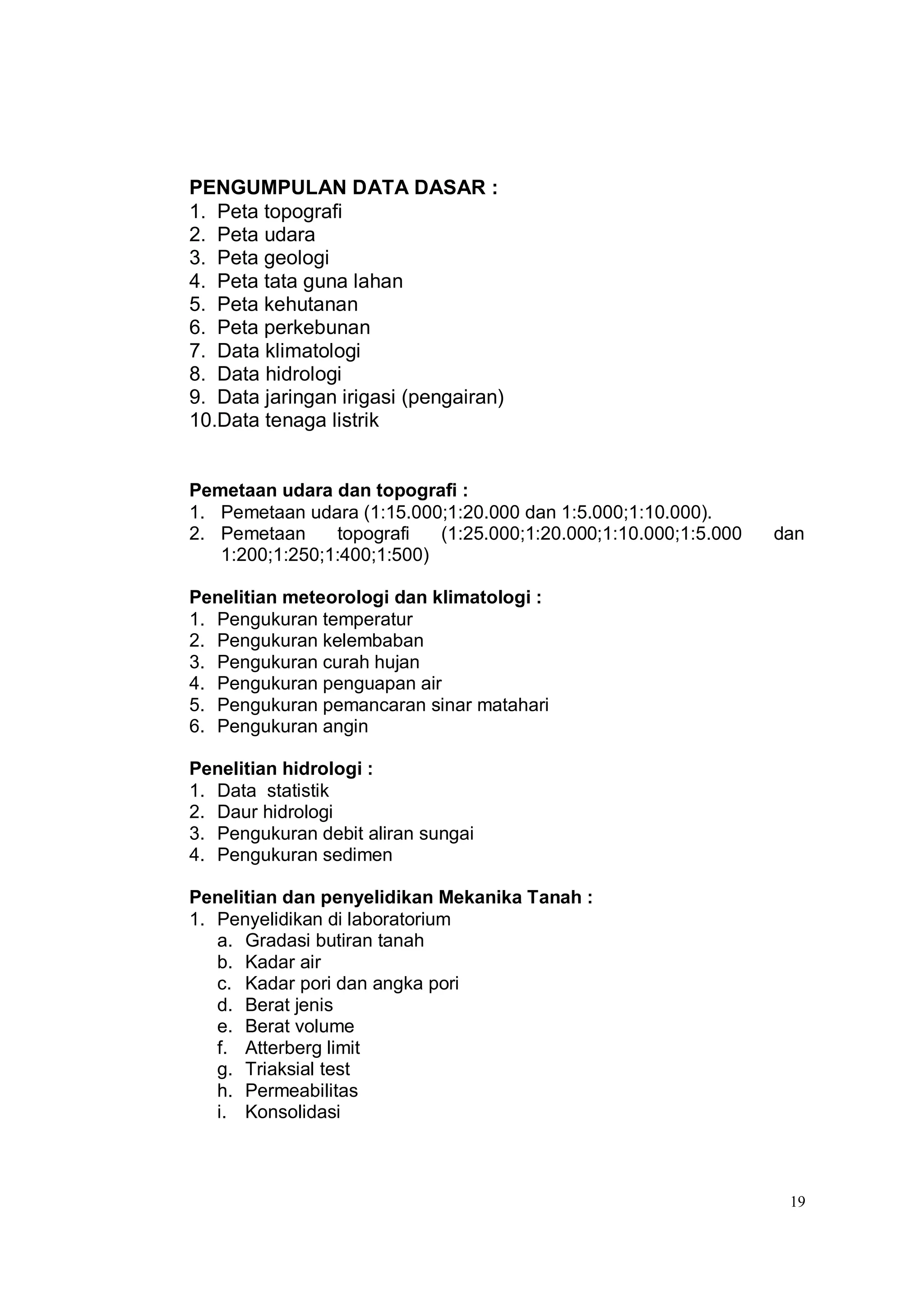 01 perencanaan bendungan-waduk | PDF