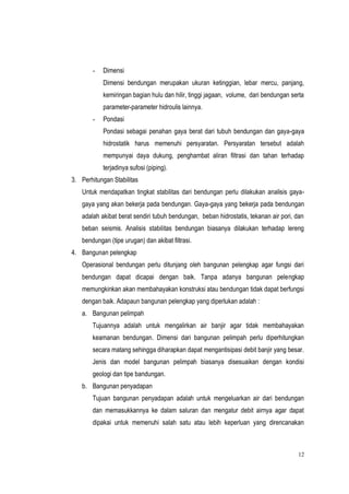 01 perencanaan bendungan-waduk | PDF