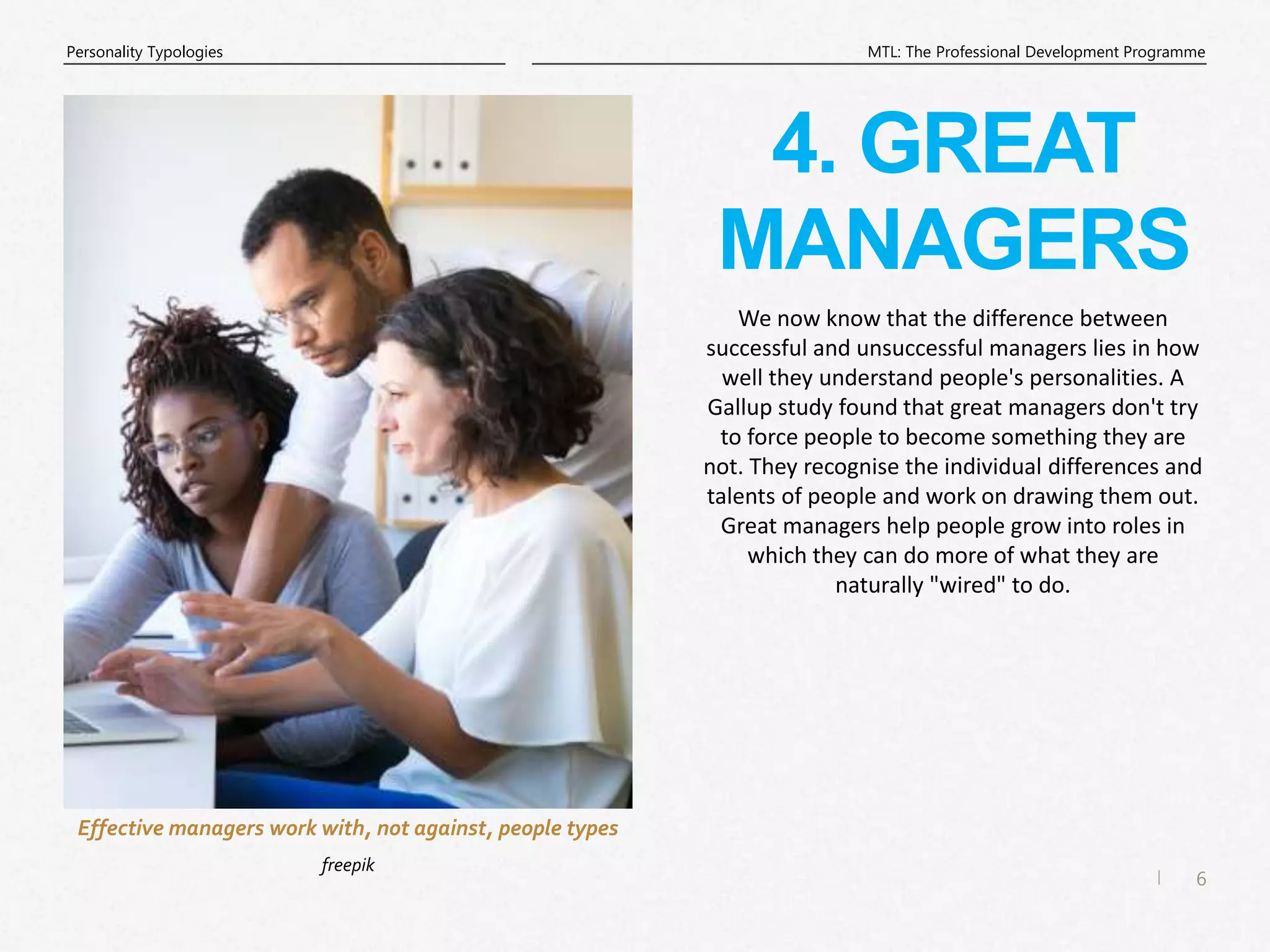 Personality Typologies | PPTX